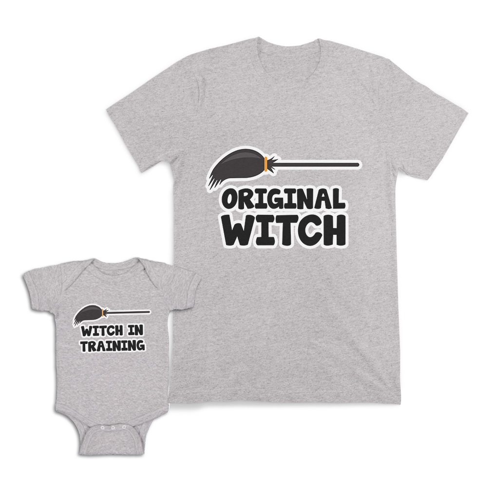 Mom and Baby Matching Outfits Witch in Training Broom Original ...